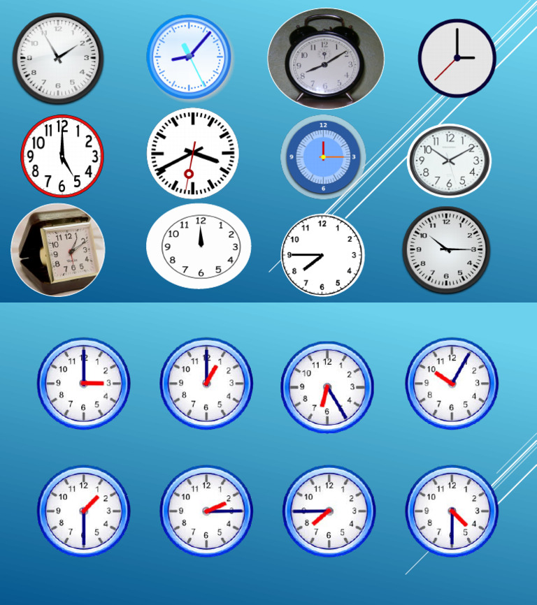 Clocks To Tell The Time | PDF