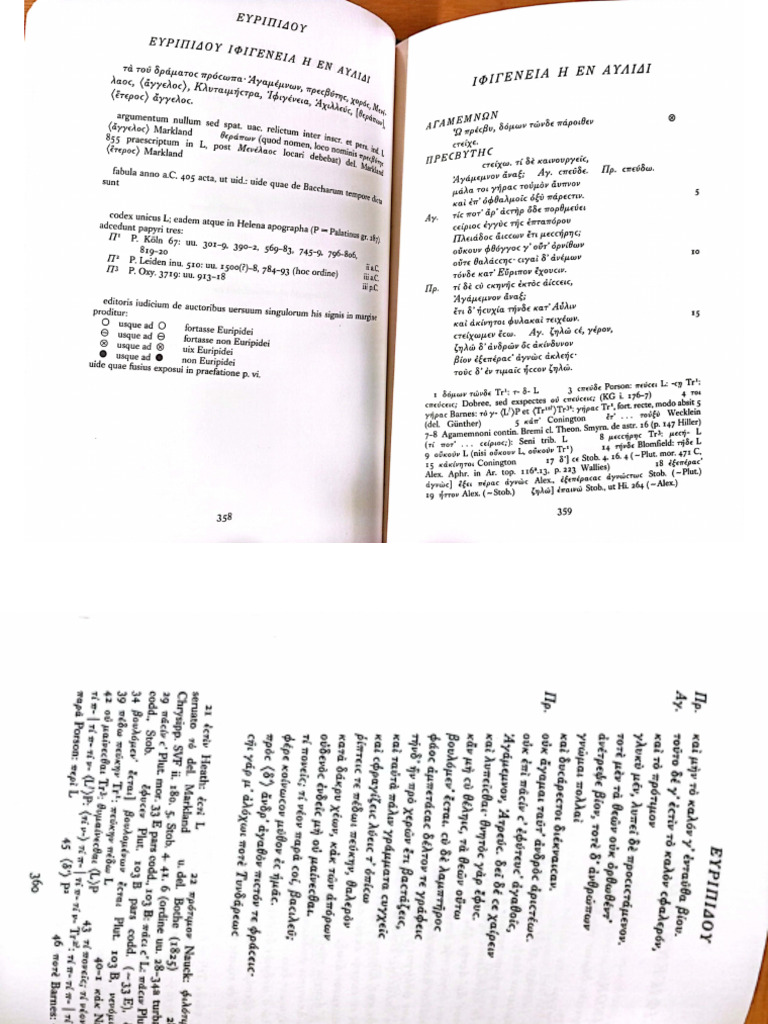 Ifigeneia Avlidensis Diggle | PDF