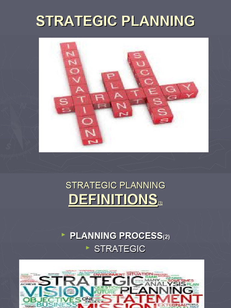 Strategic Planing | Download Free PDF | Strategic Planning ...