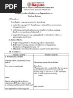 Detailed Lesson Plan in Esp Grade 5 | PDF