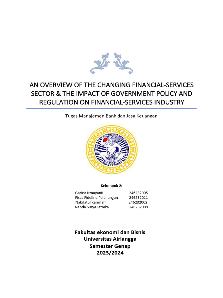 RESUME CHAPTER 1 DAN 2 - Kelompok 2 | PDF | Pengelolaan Keuangan & Uang