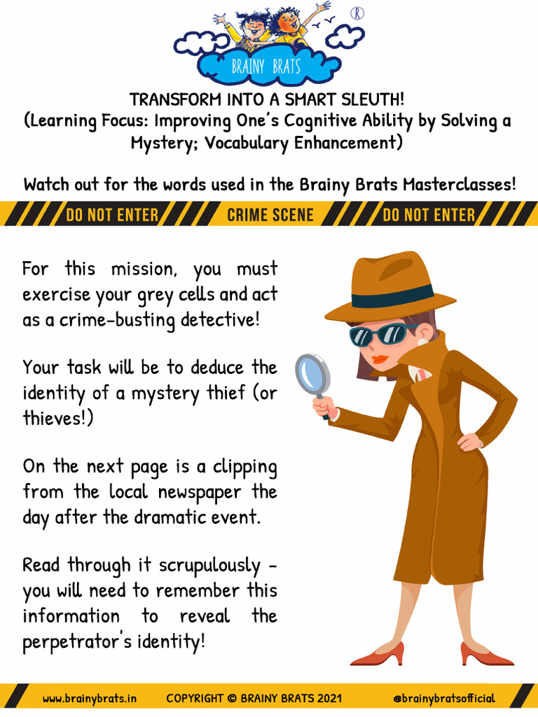 File 321664transform Into A Smart Sleuth | PDF