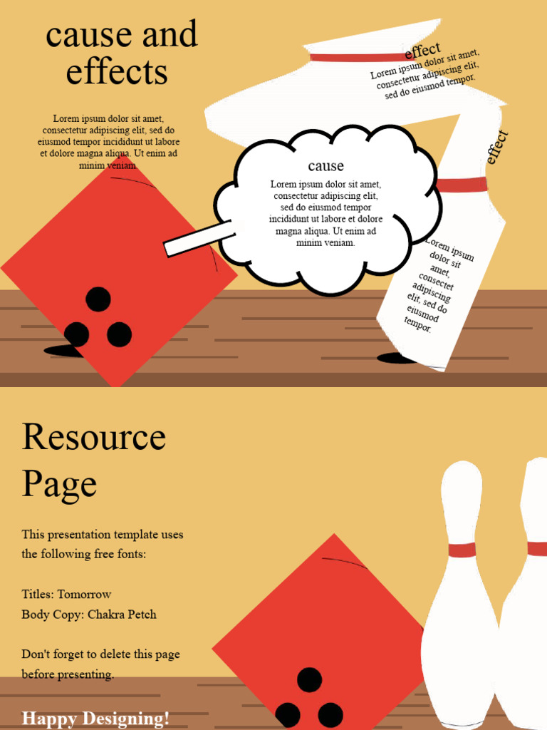 Cause and Effect Graphic Organizer | PDF