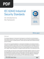 Isa Iec 62443 Standard | PDF | Scada | Computer Security