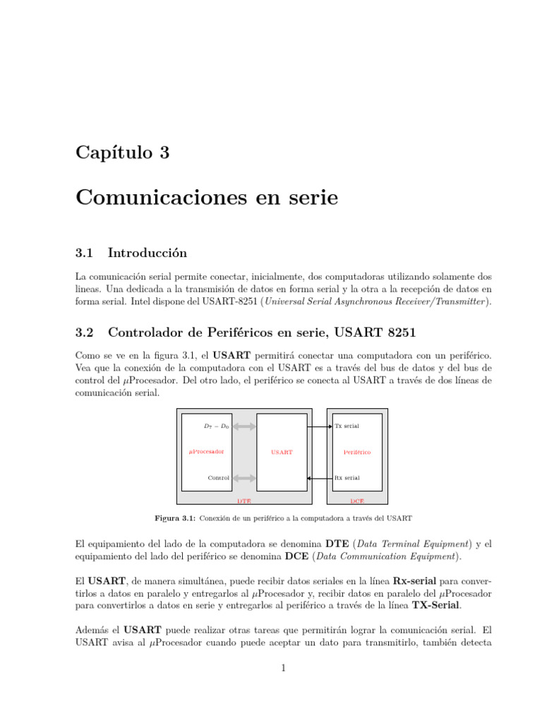 Cap3 USART | Descargar gratis PDF | Módem | Informática
