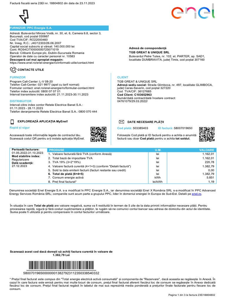 Contract de Locatiune TGB | PDF