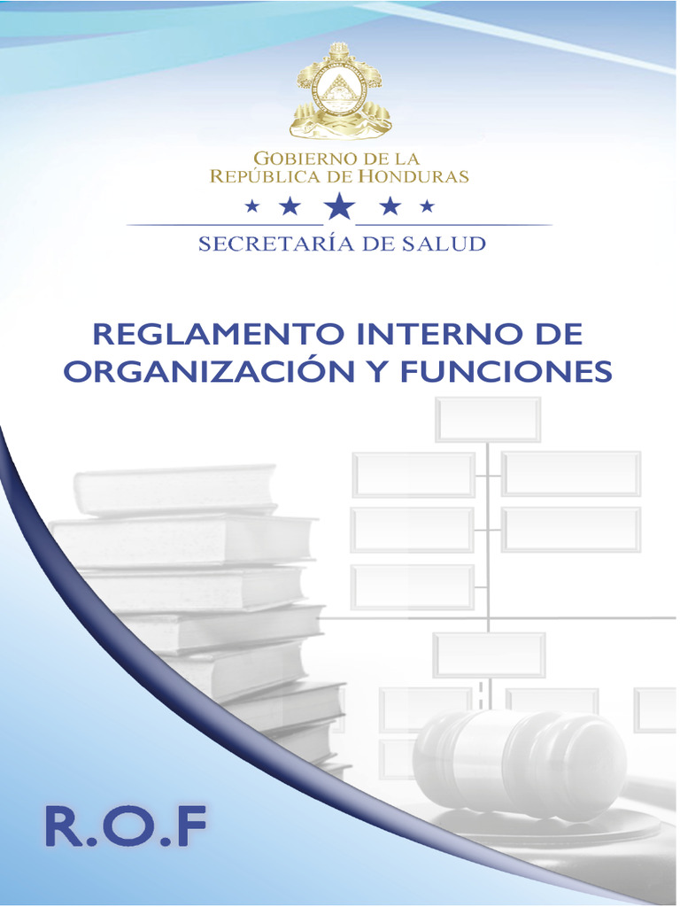 Reglamento Organización y Funciones ROF-nivel Central | PDF | Regulación | Población