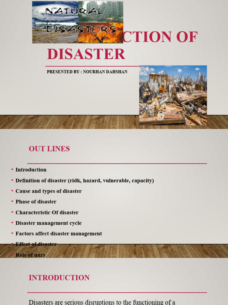 Disaster Intro | PDF | Natural Disasters | Hazards