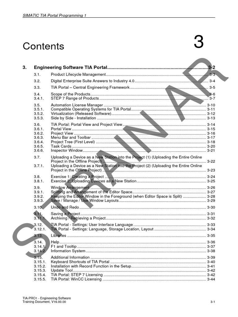 TIA PRO1 03 EngineeringSoftware en | PDF