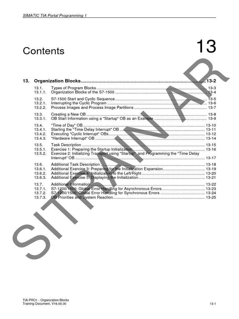 TIA PRO1 13 OBs en | PDF