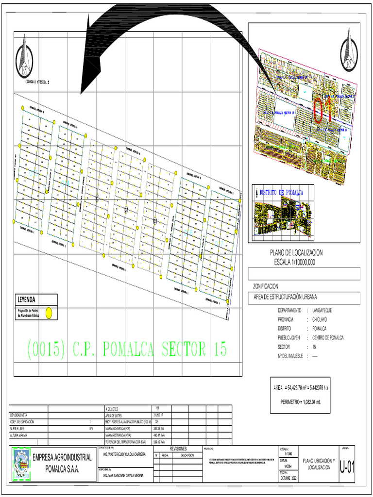 Plano de Ubicacion - Sector 15 | PDF