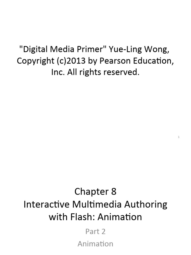 Ch08b Animation Pdf Frame Rate Animation