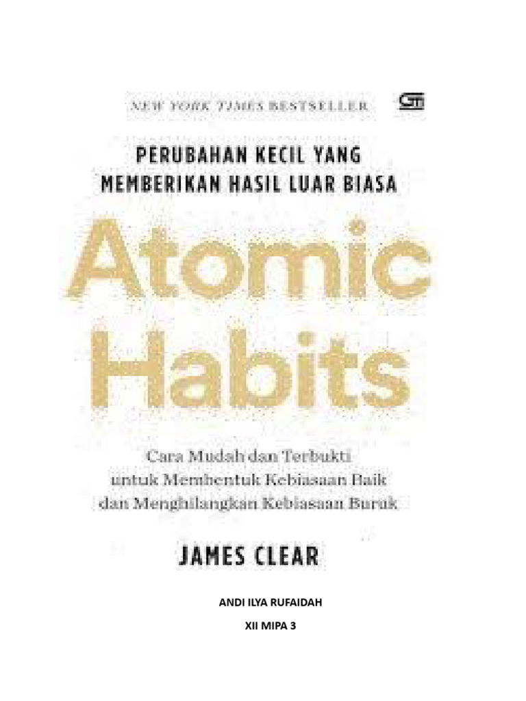 Atomic Habits | PDF