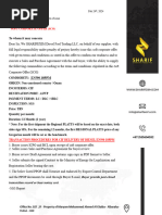 Tank-To-Tank Injection Agreement | PDF