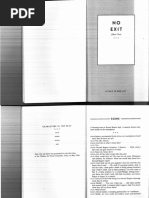 No Exit - Jean-Paul Sartre | PDF