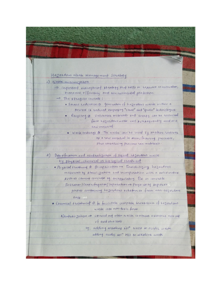 Pollution Notes | PDF