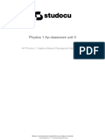 AP Physics 1: Forces and Motion Problems | PDF | Force | Gravity