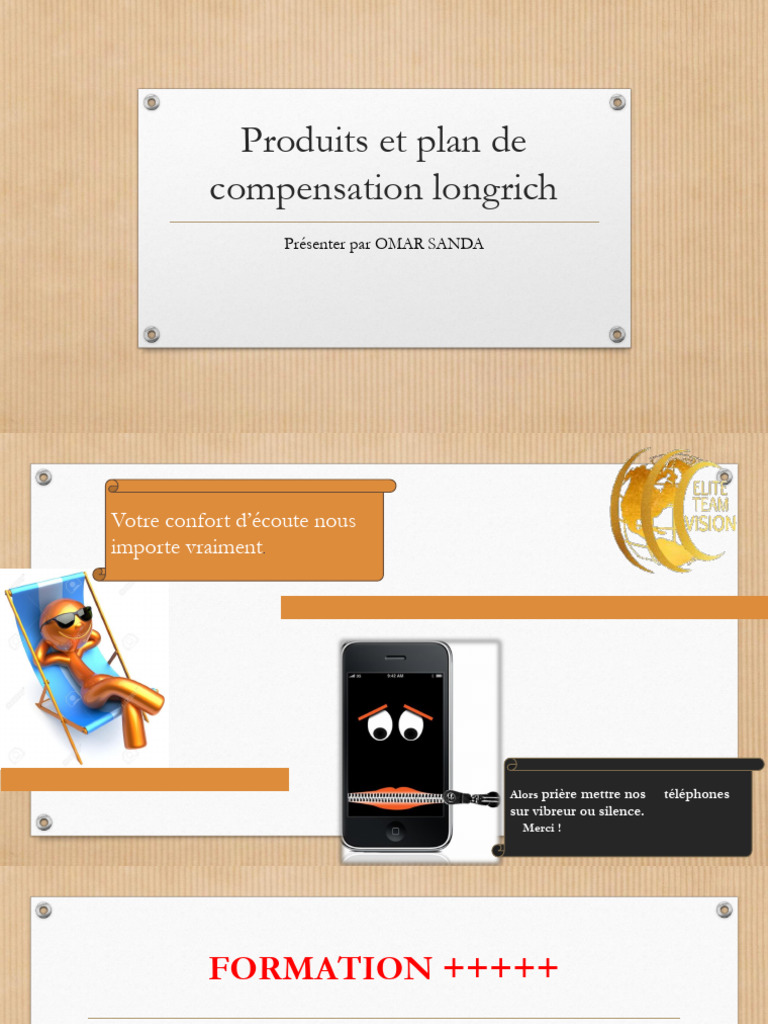 Produits Et Plan de Compensation Longrich | PDF