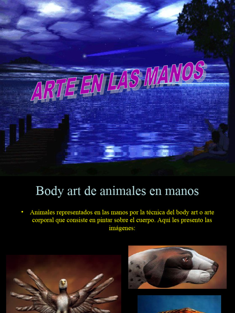 Body Art: Animales en Manos | PDF | Cuerpo humano
