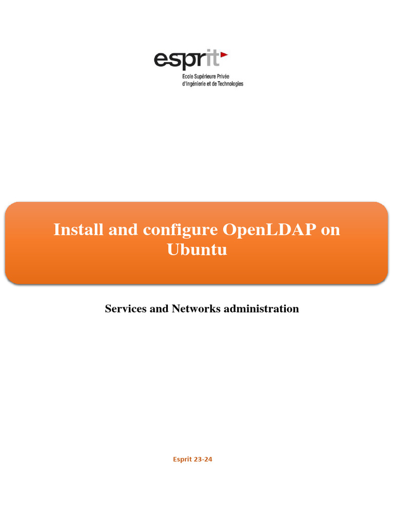 TP OpenLDAP | PDF | Computer Engineering | Internet Standards
