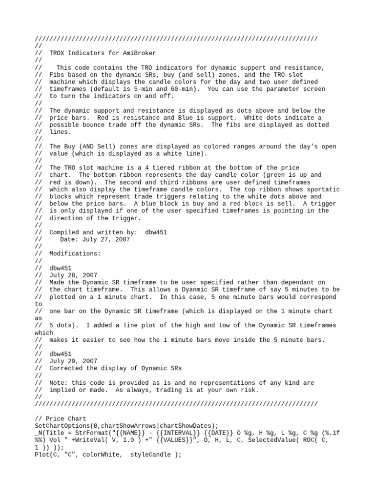 TROX | PDF | Computer Science | Computer Programming