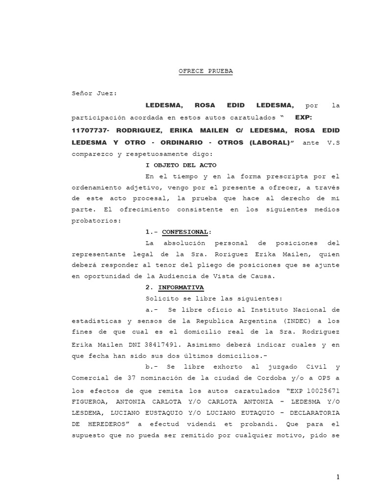 PRUEBA Ledesma | PDF