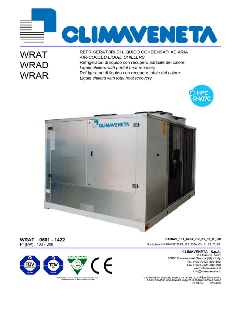 WRAT R407c | PDF