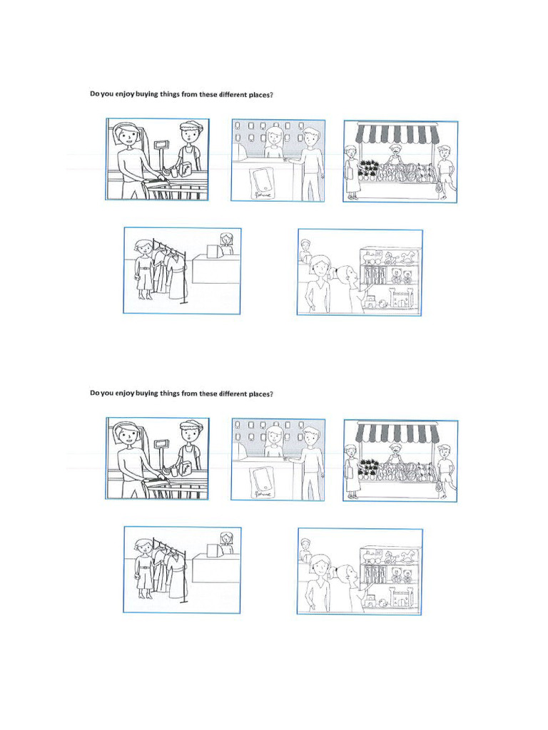 A2 Speaking SHOPPING | PDF