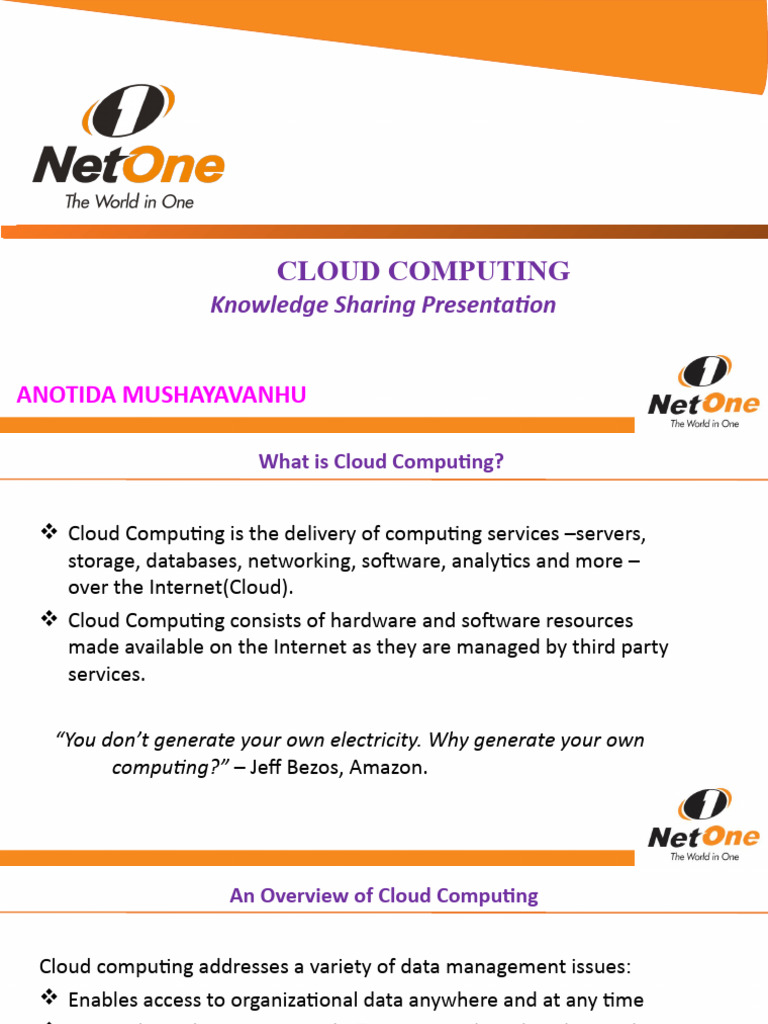 Cloud Computing | PDF | Cloud Computing | Software As A Service