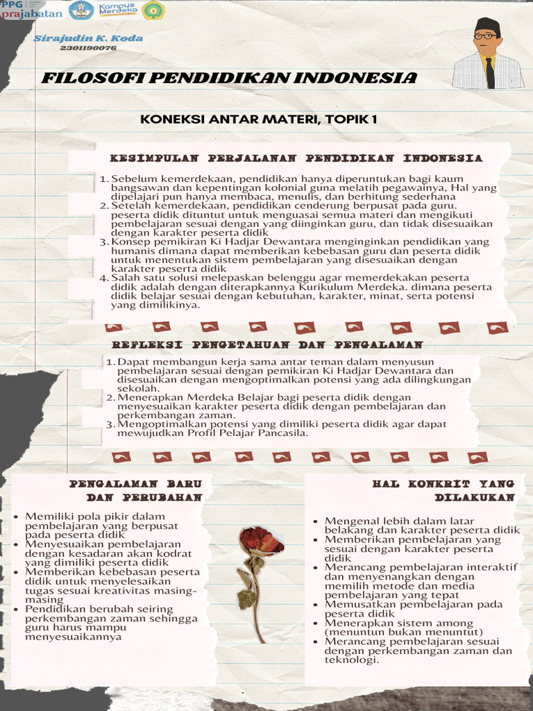 Filosofi Pendidikan Merdeka Indonesia | PDF