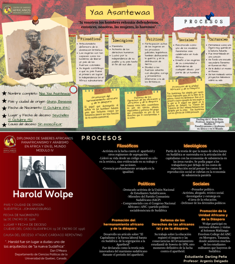 Yaa Asantewaa: Líder y Feminista Africana | PDF | Teorías políticas