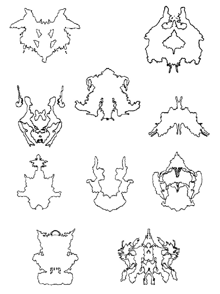 Hoja de Localización Rorschach | PDF