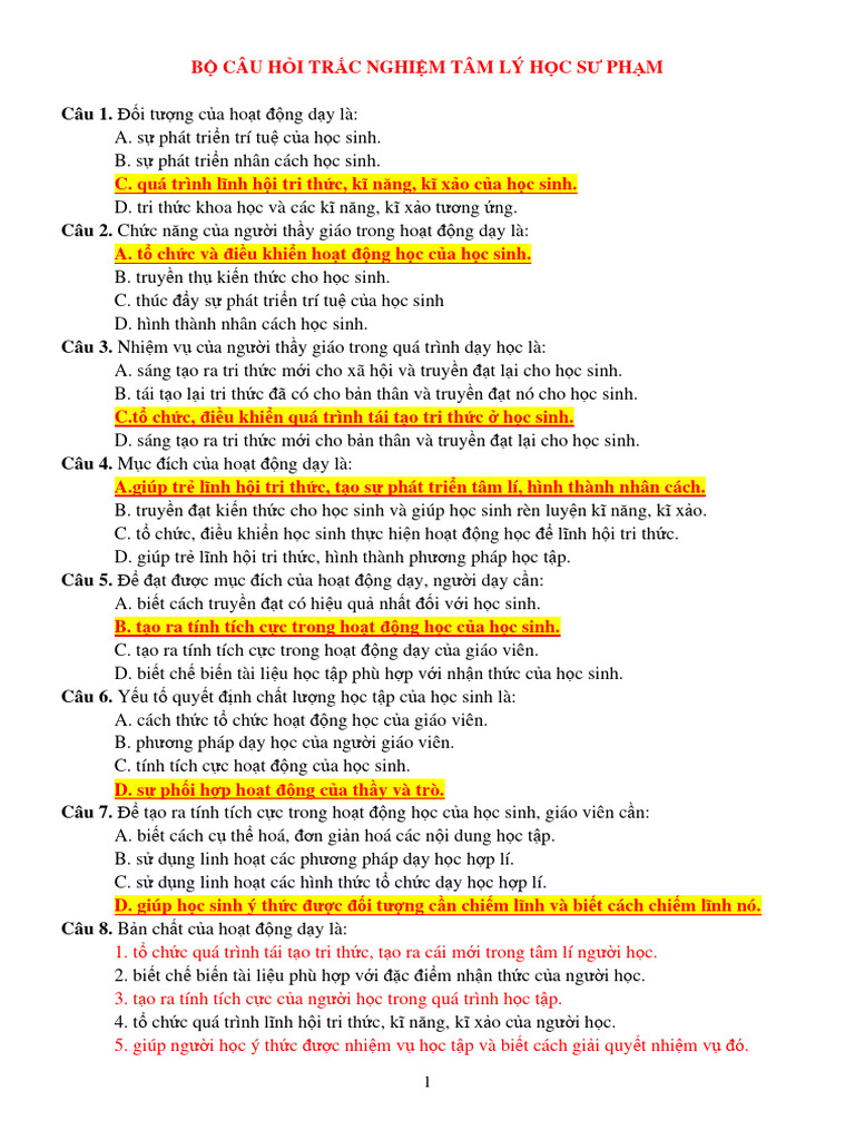 bo-cau-hoi-trac-nghiem-tam-ly-hoc-su-pham | PDF