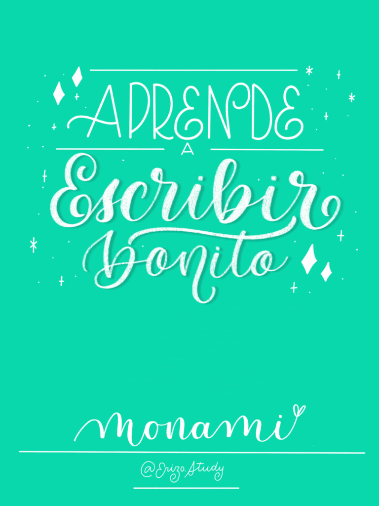 Aprende A Escribir Bonito (VOL.1) | PDF