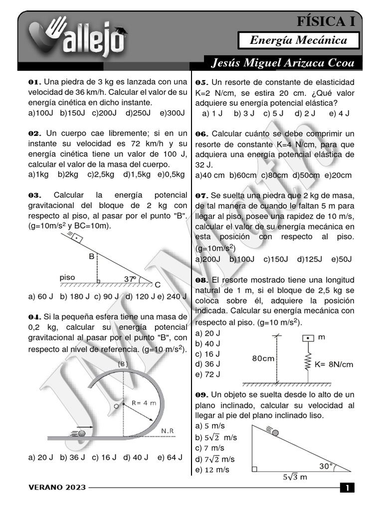 Energia Mecanica | PDF
