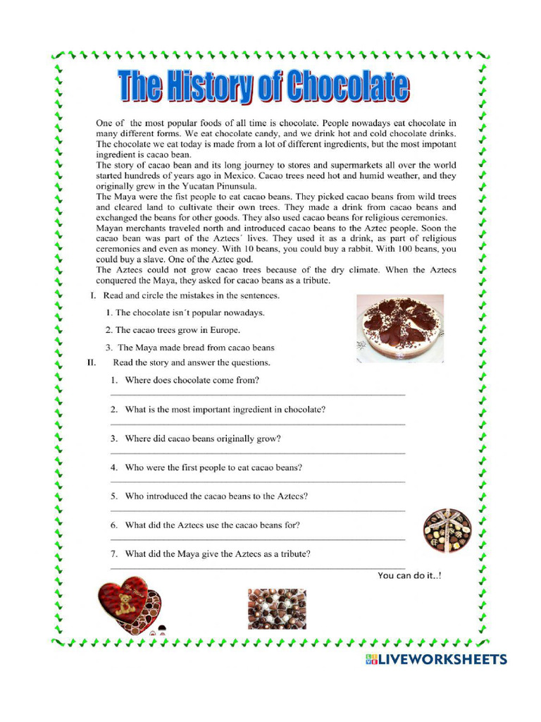 History of Chocolate | PDF