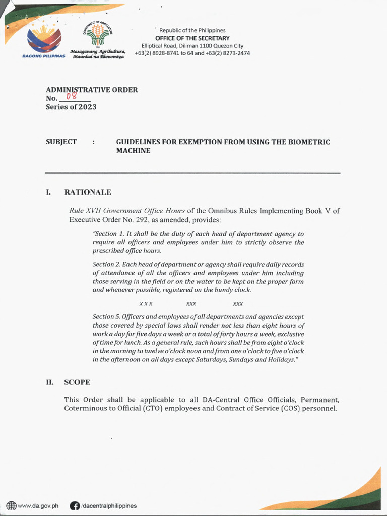 DAr Bio Exemption | PDF | Presidents Of The United States | American ...
