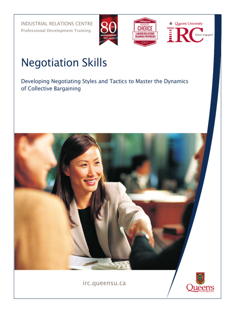 Negotiation Skills Training | PDF | Negotiation | Bargaining