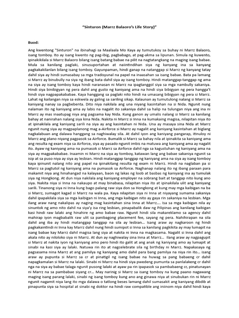 Sinturon | PDF