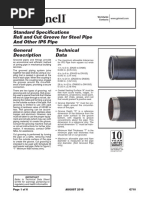 Original Groove System (OGS) Groove Specifications: Dimensions | PDF ...