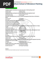 Class 12 Fine Arts Sample Paper | PDF | Paintings | Mughal Empire