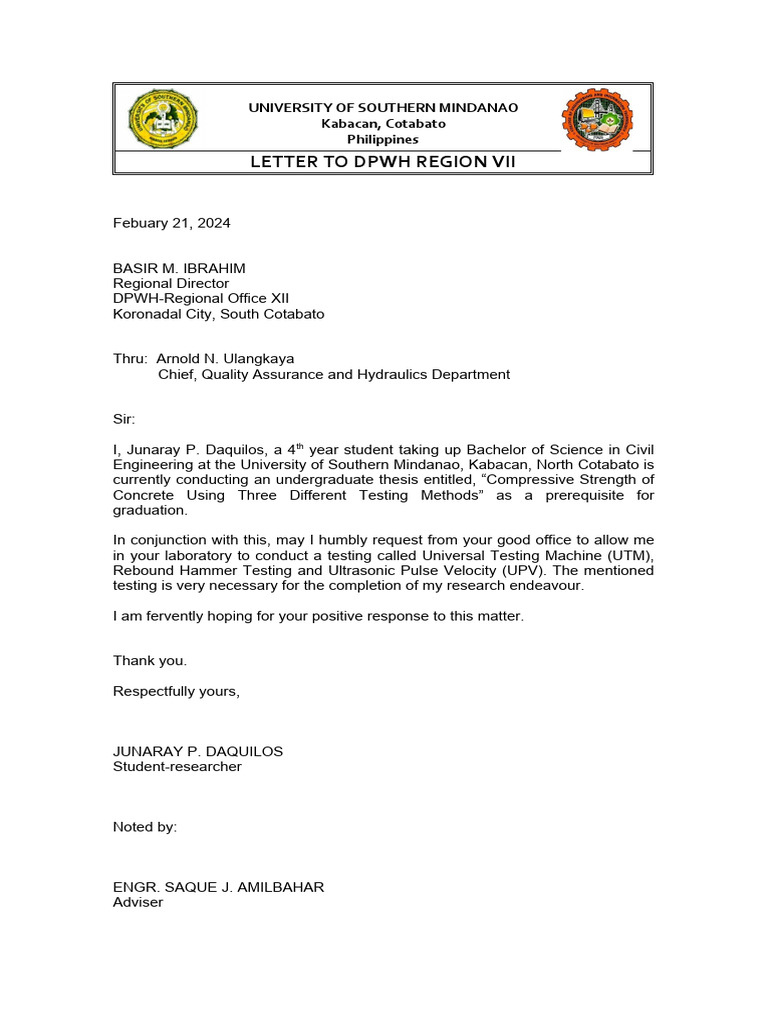 DPWH Region 12 | PDF | Engineering | Science