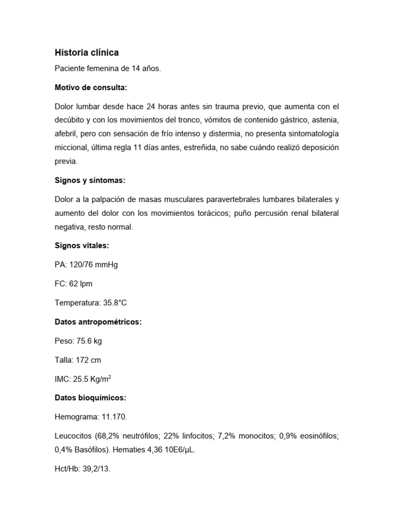 Caso clinico IRA | PDF