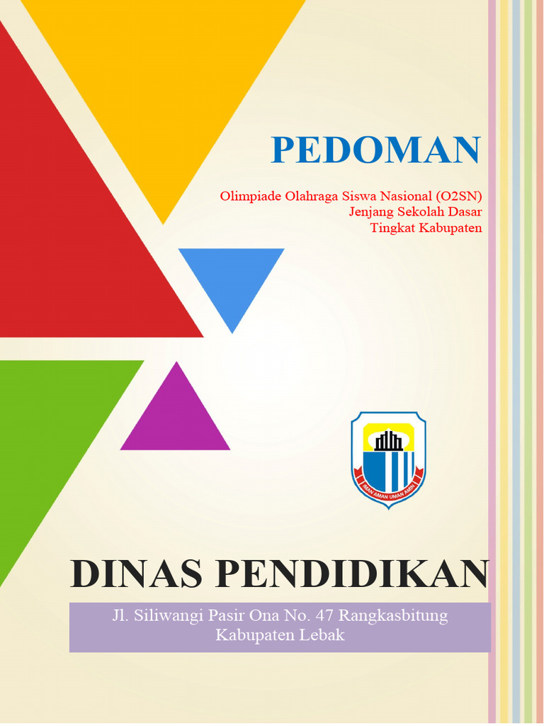 Pedoman O2SN SD 2024 | PDF | Karier & Perkembangan