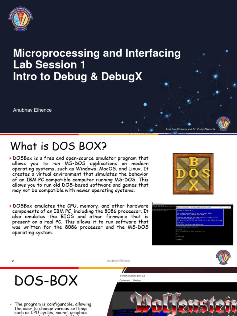 Microprocessing and Interfacing Lab 1 | PDF | Assembly Language | Operating System