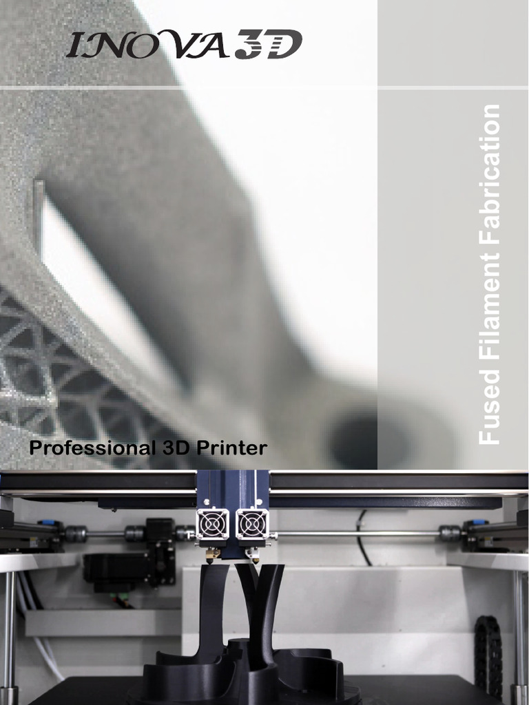 Inova3D Professional 3D Printers Overview | PDF | Hard Disk Drive ...