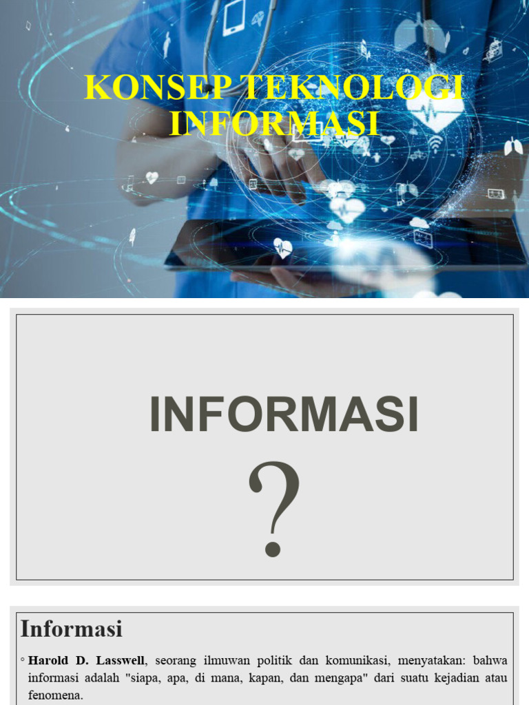 Teori & Konsep Teknologi Informasi | PDF