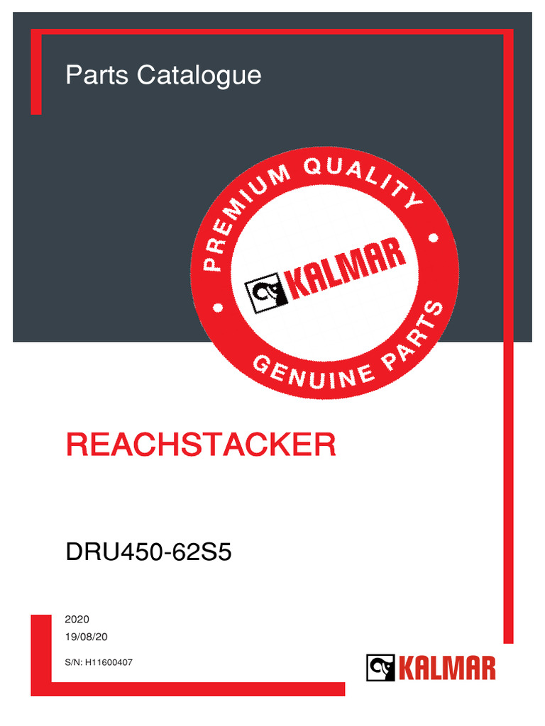 Spare Part Catalogue - Order 18844 - SN H11600407 | PDF | Axle | Steering