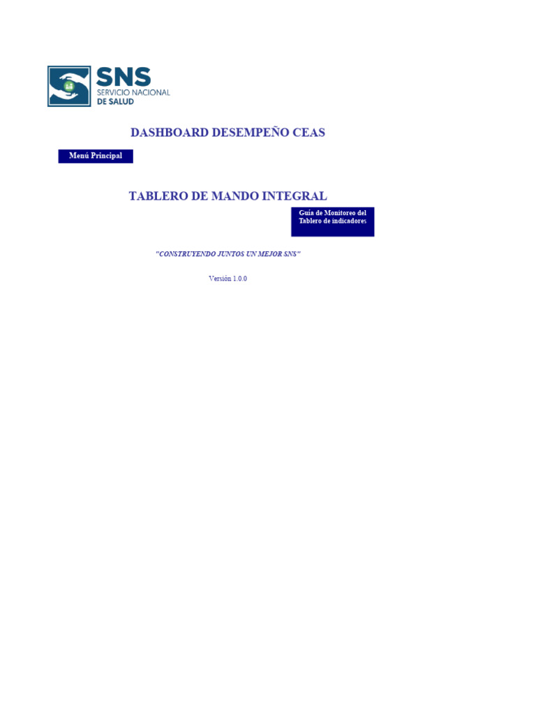 Tablero de Mando Marzo 2019 HMN | PDF | Porcentaje