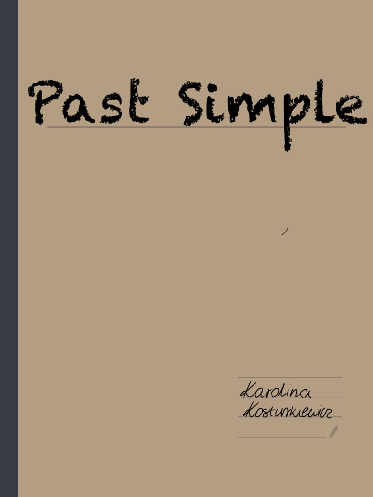 Past Simple | PDF